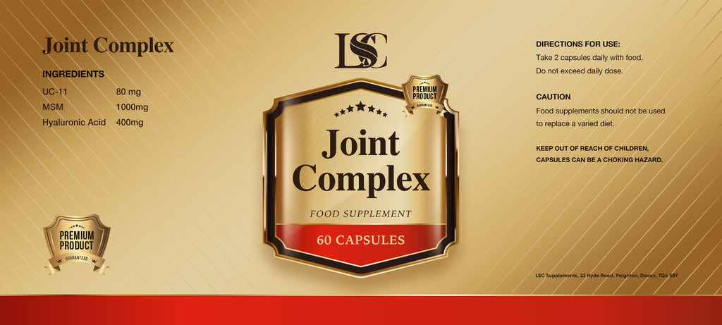 LSC Joint Complex 60 Capsules – The Little Supplement Company