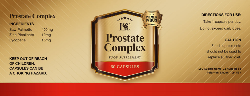 LSC Prostate Complex 60 Capsules – The Little Supplement Company